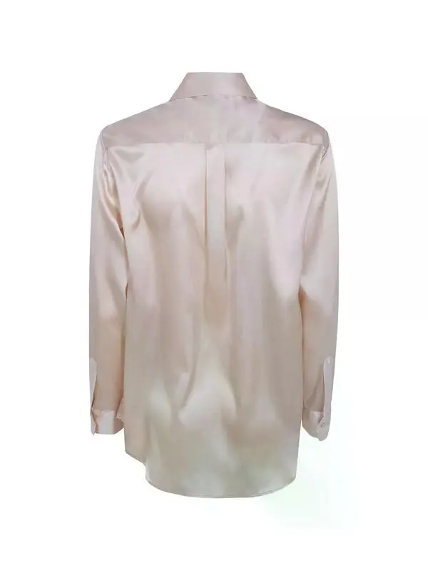 ARCHIVIO '67 Flap-pocket Silk Shirt - Neutrals