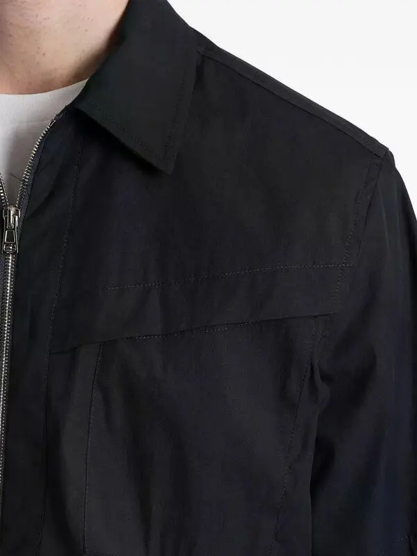 LOW BRAND S162 Zip-fastening Shirt