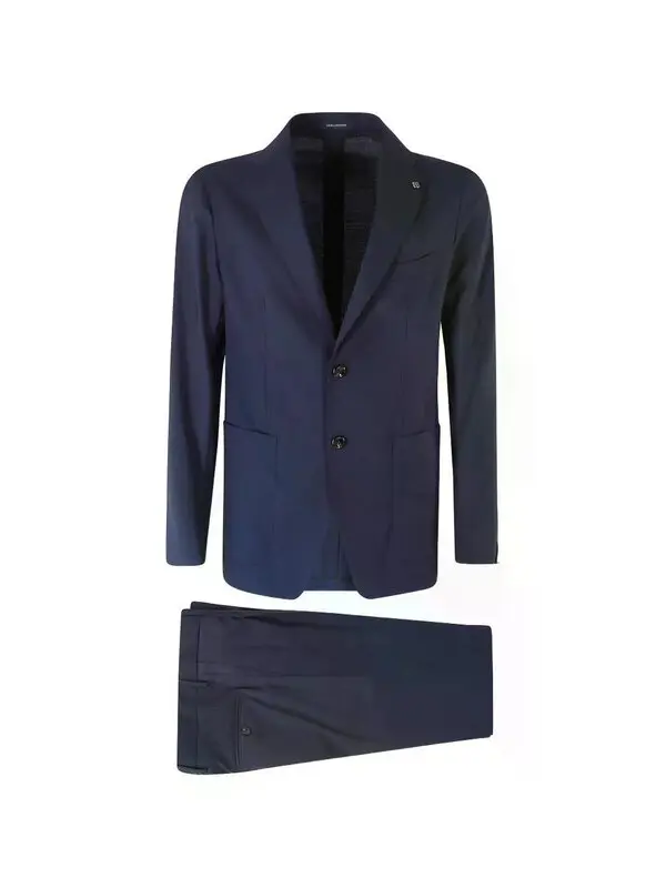 Tagliatore Dakar Single-breasted Suit - Blue