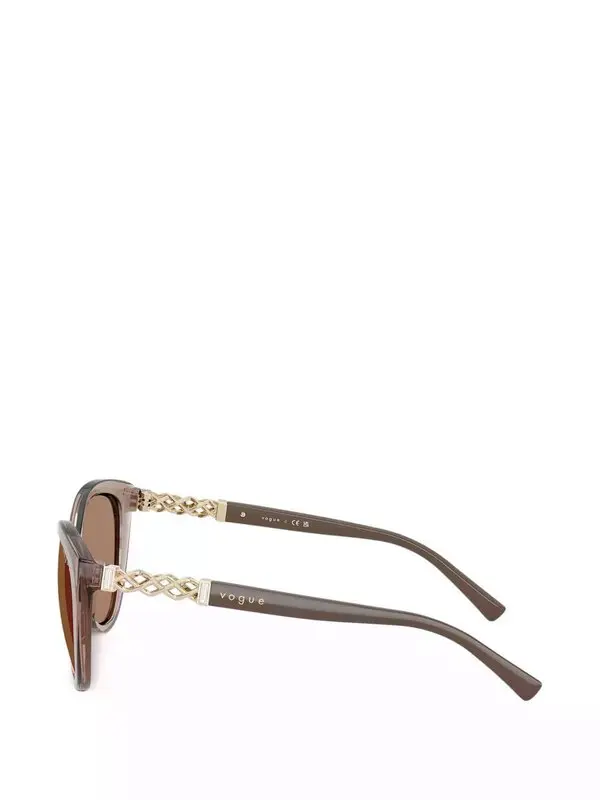 VOGUE EYEWEAR Geometric Frame Sunglasses