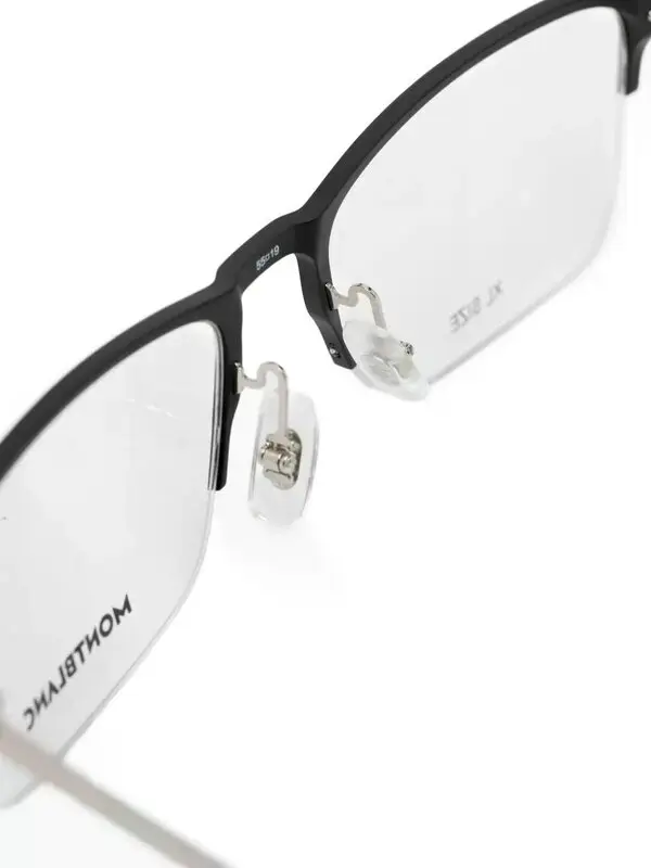 Montblanc Half Rim Rectangle Eyeglasses