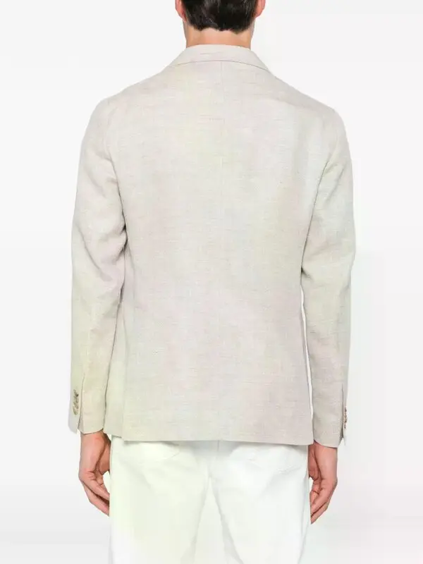Tagliatore Single-breasted Blazer - Neutrals