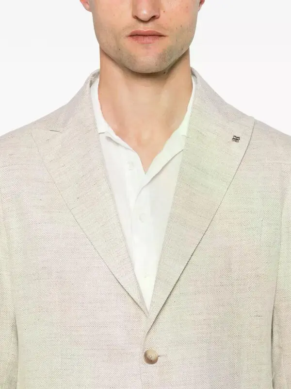 Tagliatore Single-breasted Blazer - Neutrals