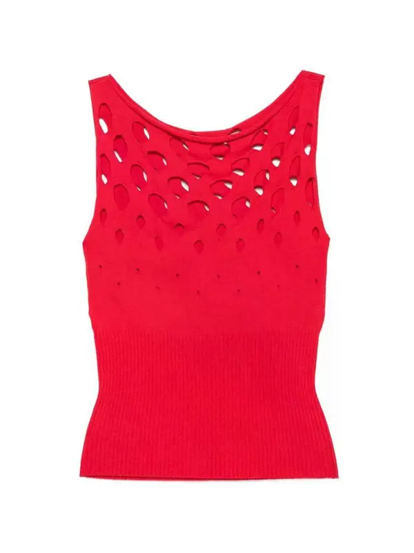Gimaguas Discos Top With Cut-out Detailing