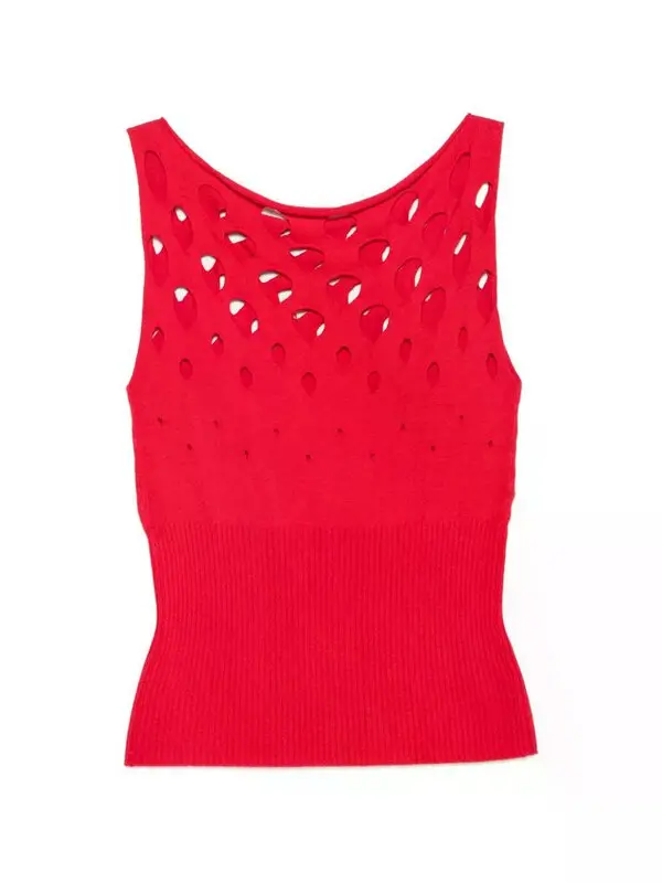 Gimaguas Discos Top With Cut-out Detailing