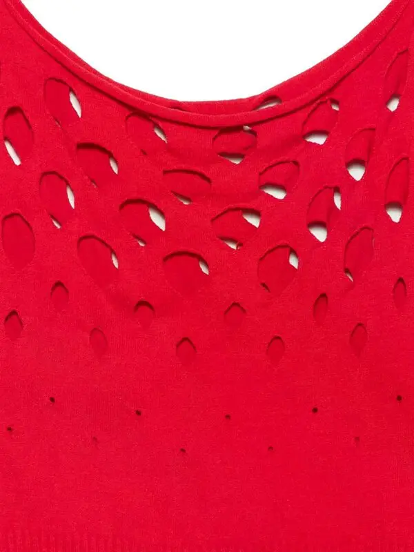 Gimaguas Discos Top With Cut-out Detailing