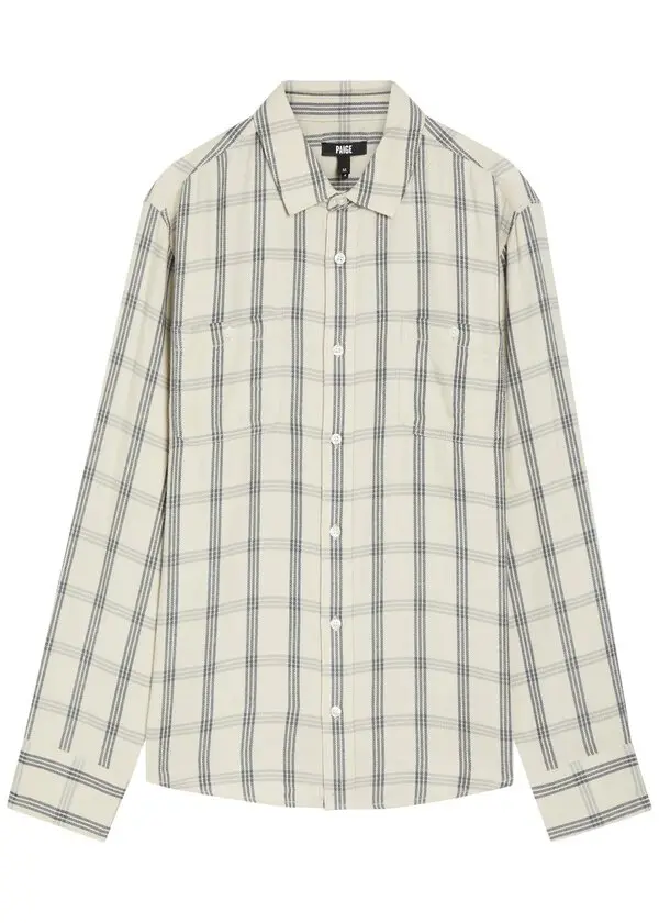 Paige Everett Checked Flannel Shirt