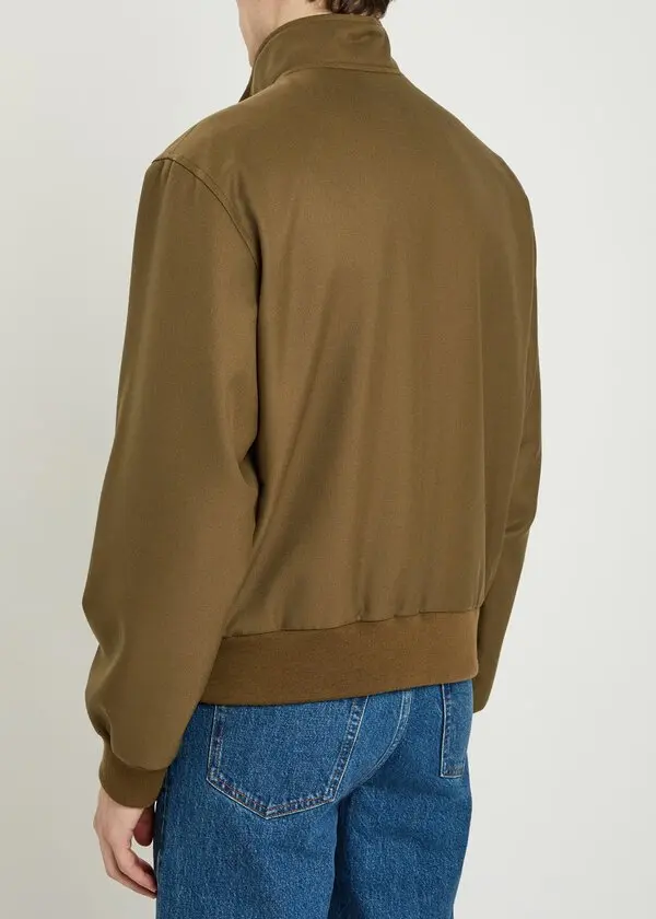 A.p.c. High-neck Twill Jacket