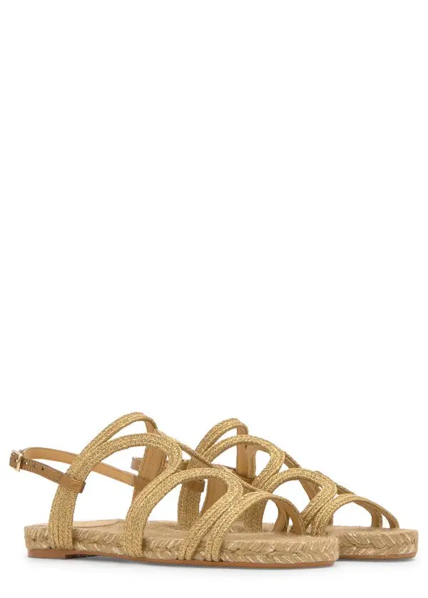 CastaÑer Pitra Raffia Sandals