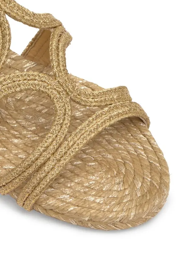 CastaÑer Pitra Raffia Sandals