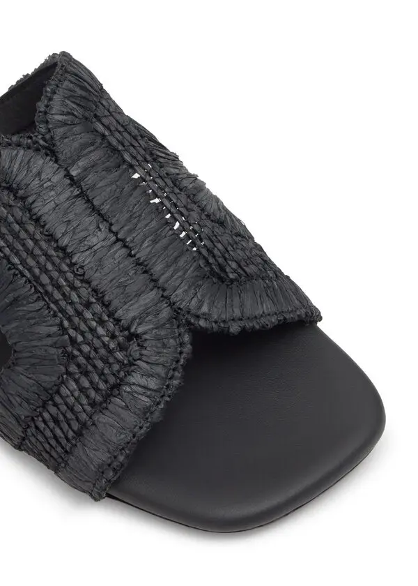 CastaÑer Philipa Raffia Sandals