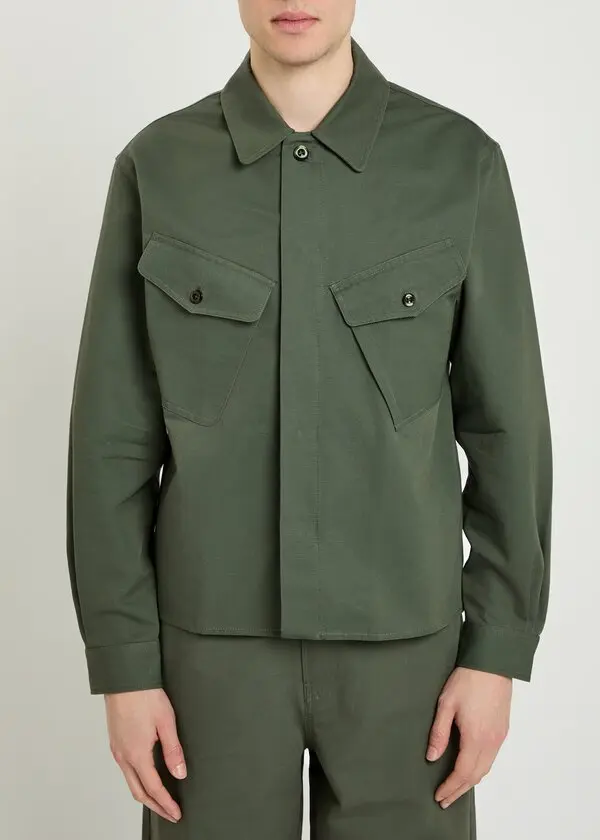 Kenzo Cotton-twill Overshirt