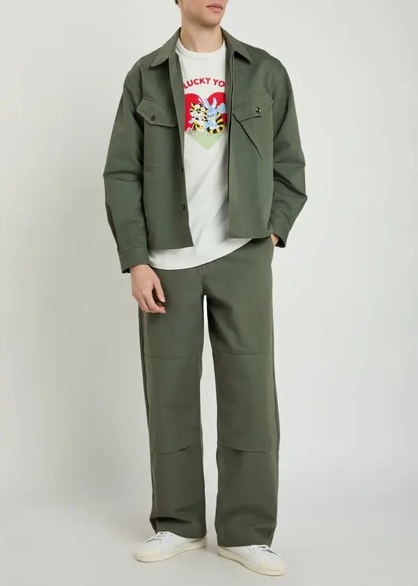 Kenzo Cotton-twill Overshirt