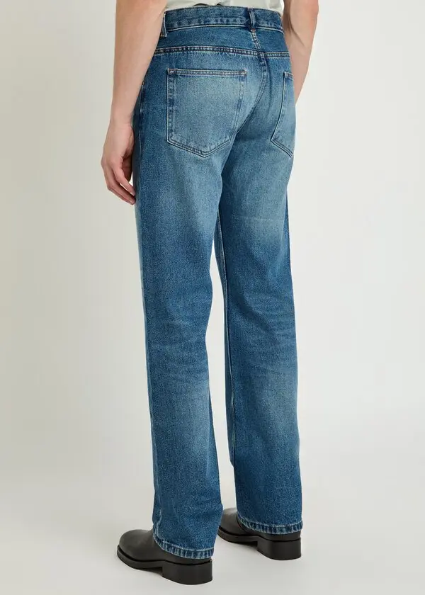 A.p.c. Rescue Straight-leg Jeans - Blue