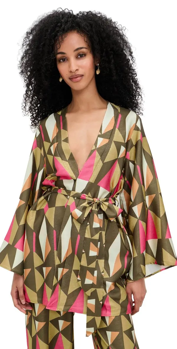 DIARRABLU Mini Kimono - Caru Olive