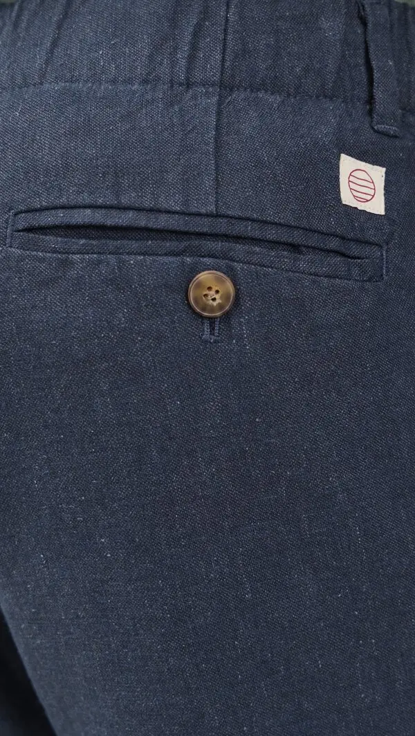 Marine Layer Saturday Hemp Chino Pants - Navy
