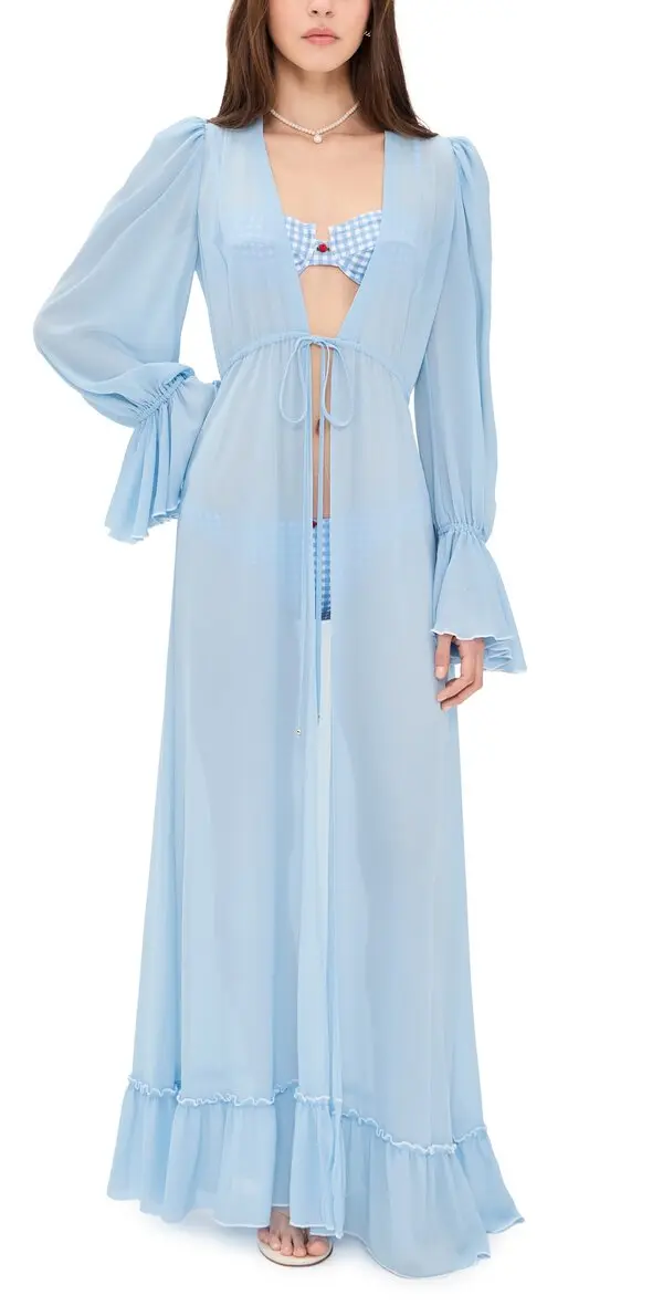 BANANHOT Berta Cover Up - Pacific Blue