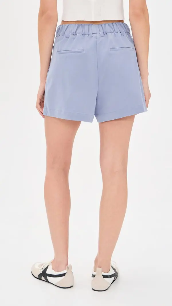Varley Tansy Woven Shorts - Thistle Down