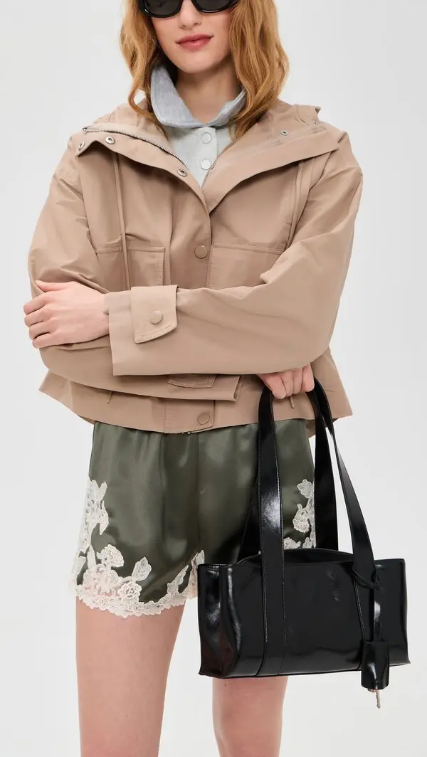 OSOI Shell Duffle Mini Shoulder Bag - Black