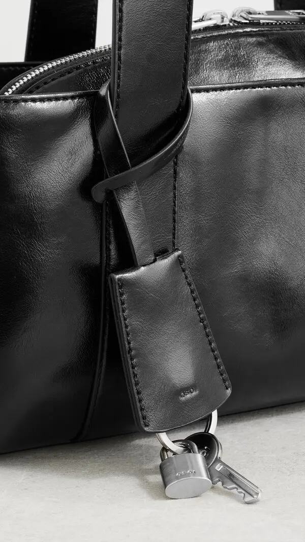 OSOI Shell Duffle Mini Shoulder Bag - Black