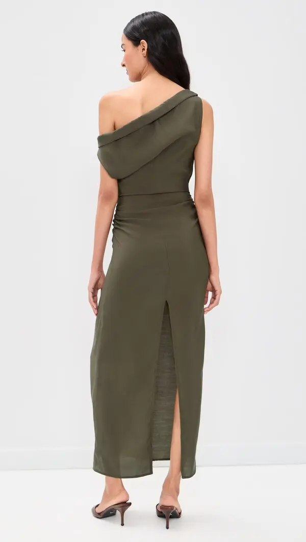lioness green dress Original Sin Mini Dress Sage