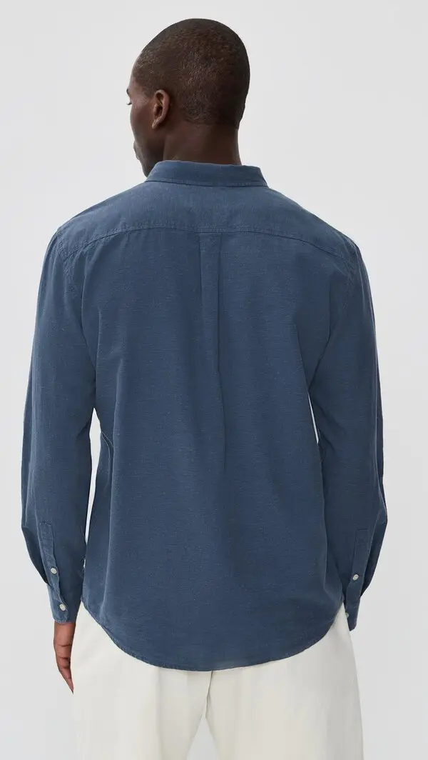 Marine Layer Better Than Linen Shirt - Navy