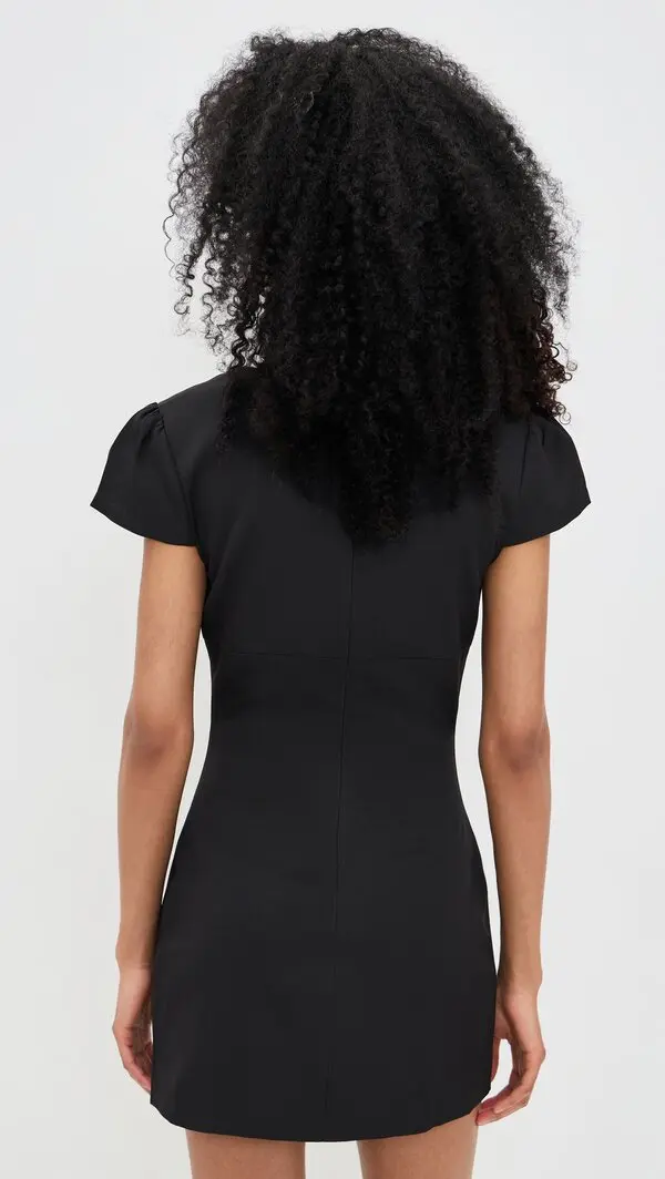 Lioness Rosa Mini Dress With Faux Double-breasted Detail