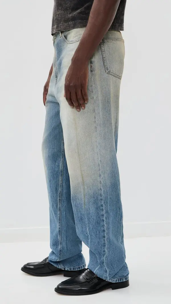 MAISON MARGIELA Relaxed Denim Pants - Medium Blue
