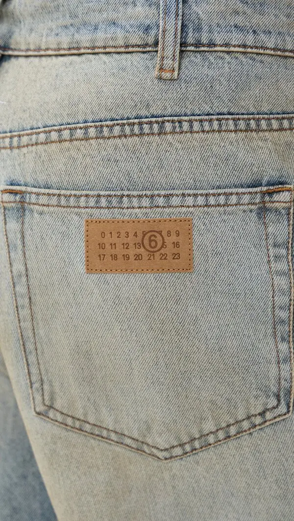 MAISON MARGIELA Relaxed Denim Pants - Medium Blue