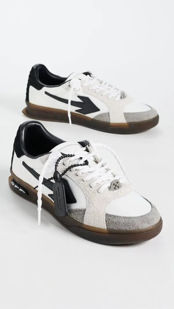 Off-White Slim Sneakers - White/black