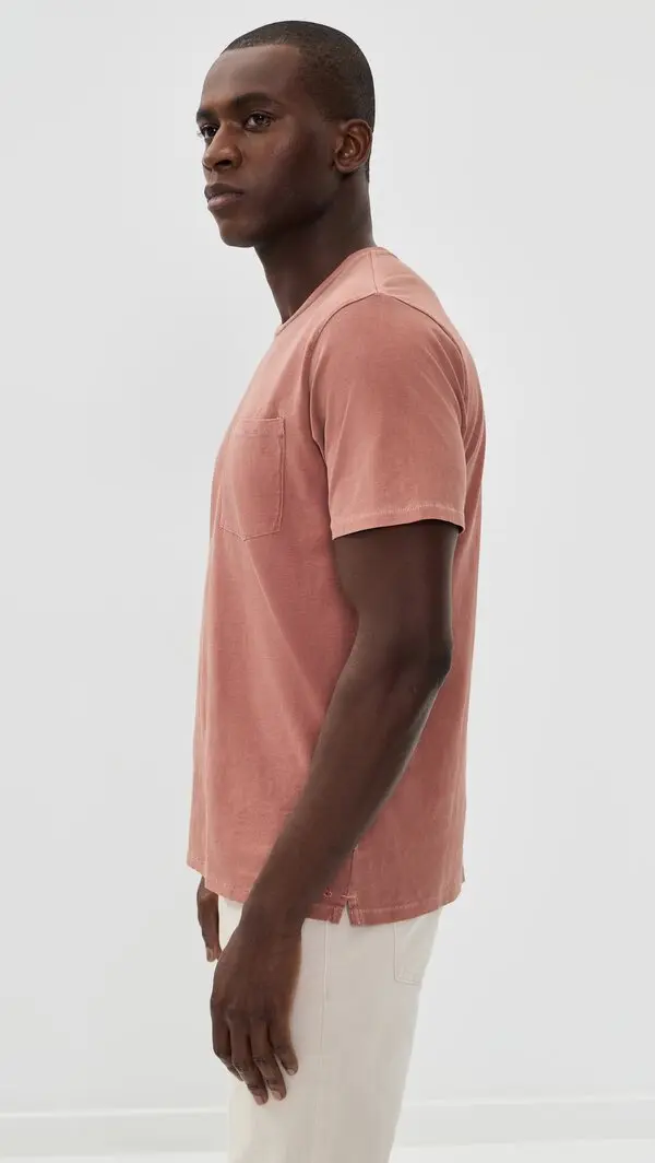 Rag & Bone Garment Dye Classic Pocket Tee