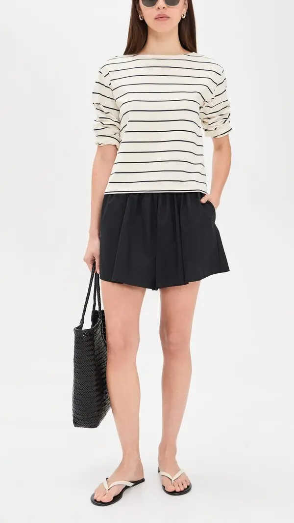 Enza Costa Cotton Slip Shorts