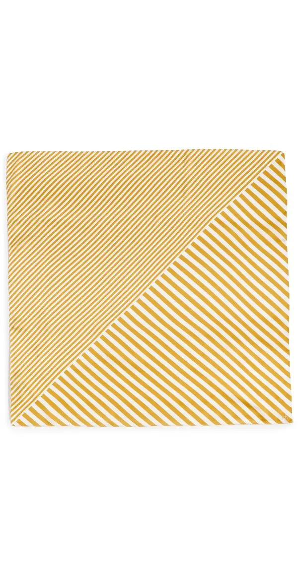 Rag & Bone Gia Scarf - Gold Stripe