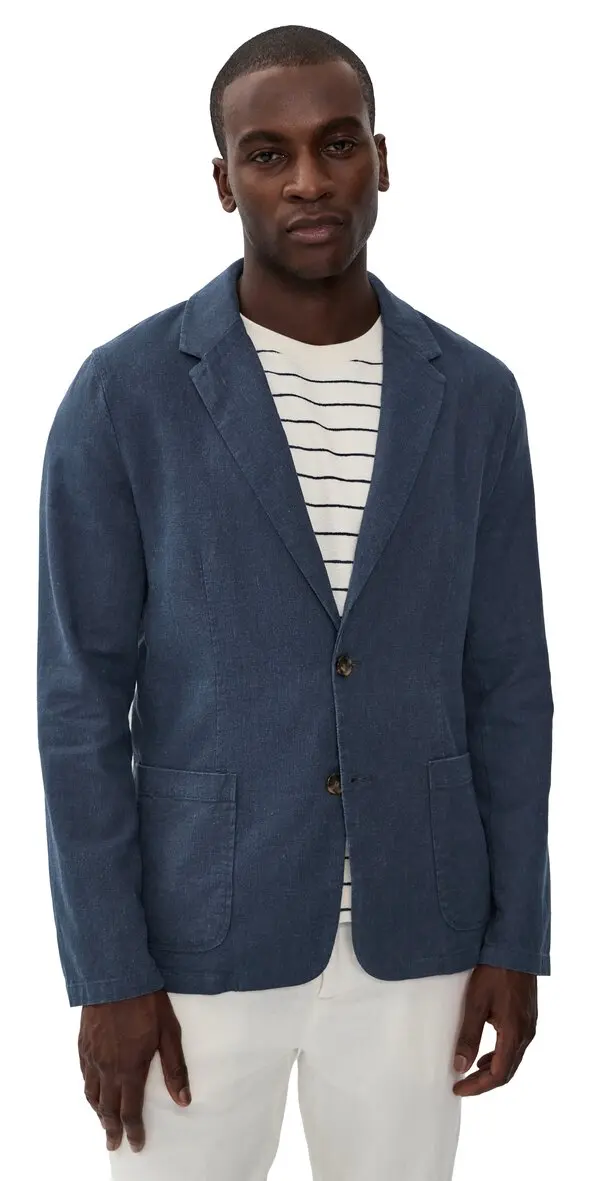 Marine Layer Hemp Blend Blazer