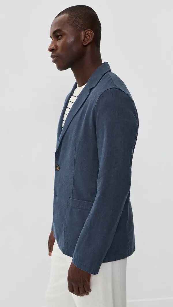 Marine Layer Hemp Blend Blazer