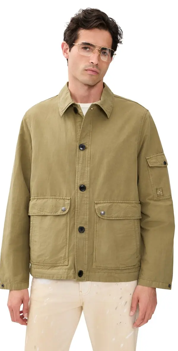 Paul Smith Shirt Jacket - Olive Green