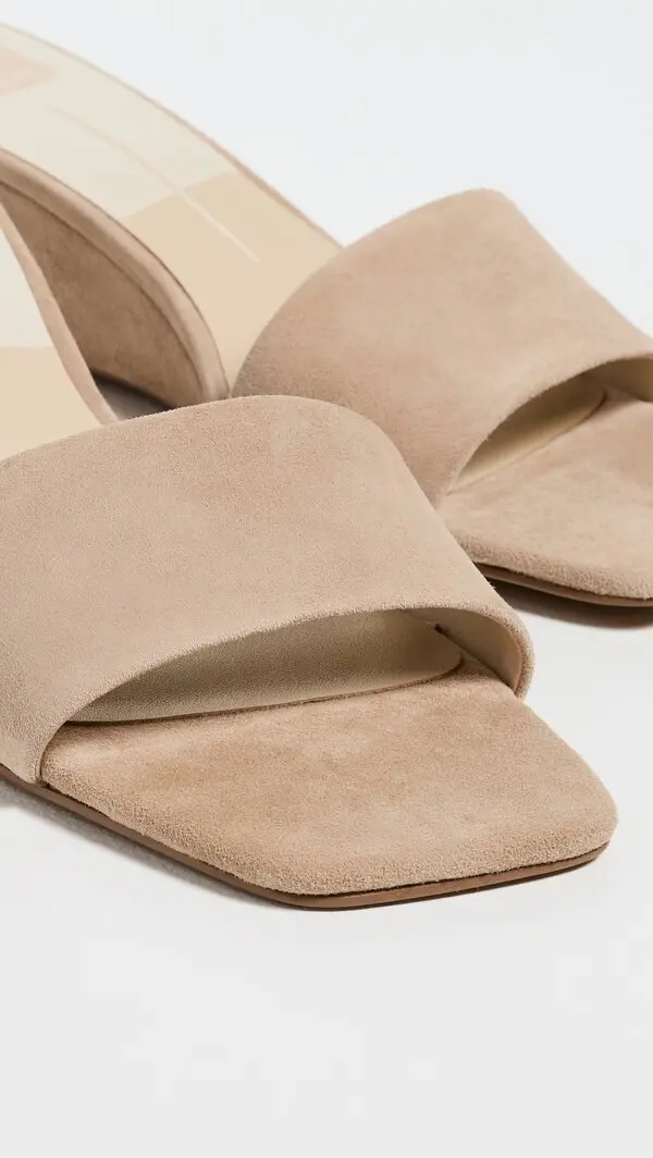 Dolce Vita Suede Wedge Slides