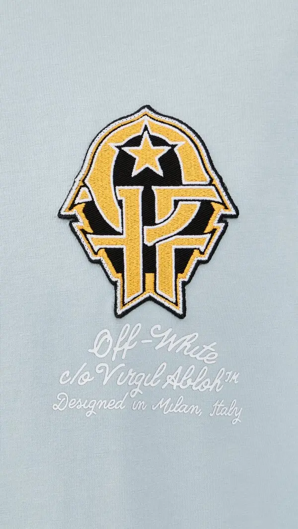 Off-White Offline Team Skate Tee - Celestial Blue