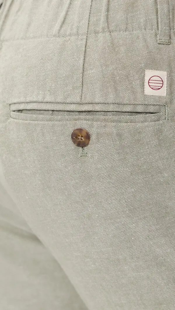 Marine Layer Saturday Hemp Chino Pants - Olive