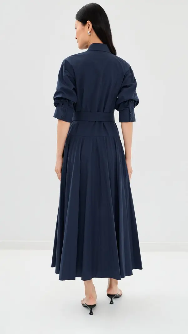 Simkhai Arlo Belted Maxi Dress - Midnight