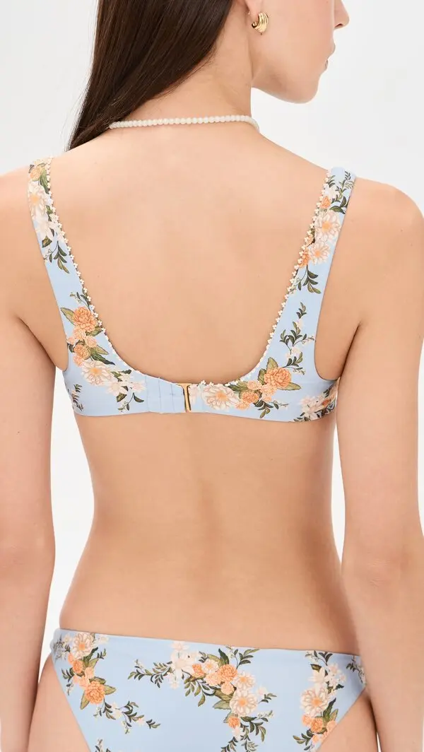Agua Bendita Hacienda Valle Bikini Top - Multicolor