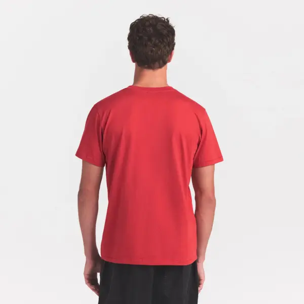 SKIMS Classic Crewneck | Red | Medium | Heavyweight Cotton - Washed Red