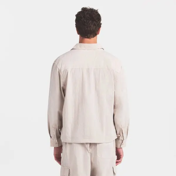 SKIMS Relaxed Shirt | Light Neutral | | Woven