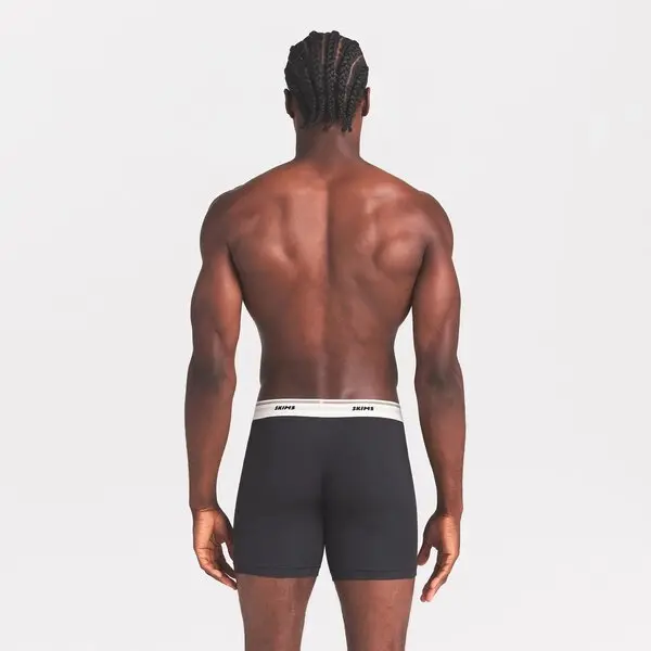 SKIMS Rib 5" Boxer Brief | Black | | Cotton