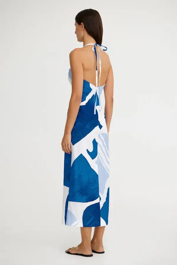 Significant Other Claire Printed Midi Dress
