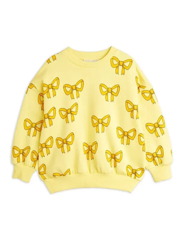 MINI RODINI Bow Aop Sweatshirt Chapter 1