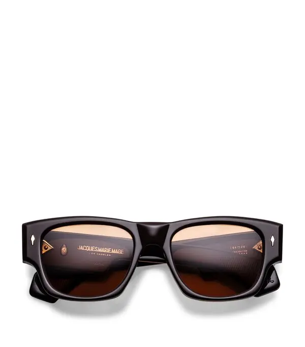 JACQUES MARIE MAGE Dino Sunglasses - Brown