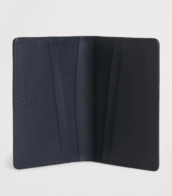 ELLIOT RHODES Crocodile Leather Card Holder