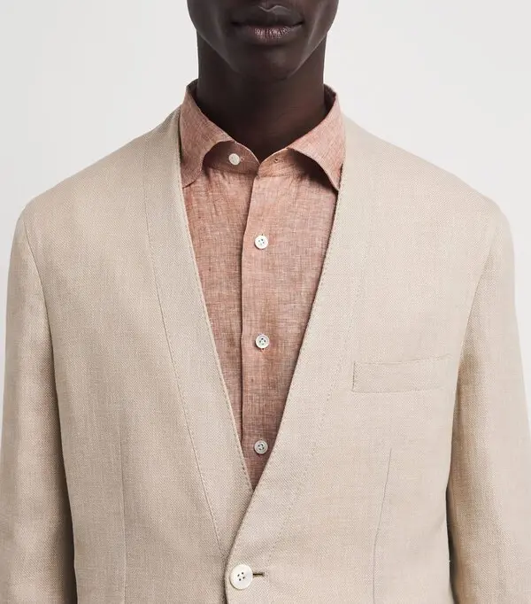 Brioni Woven Jardigan Jacket