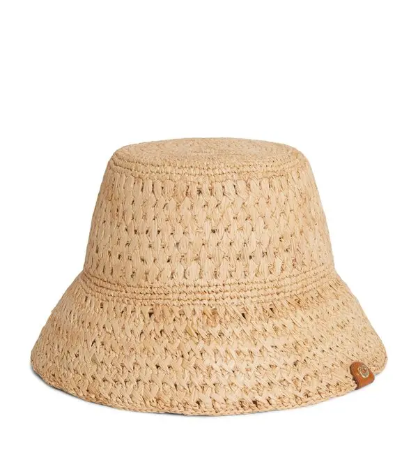 Maje Raffia Bucket Hat